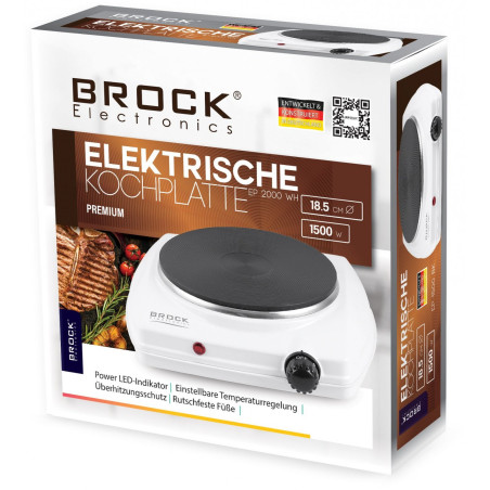 Lauapliit Brock EP1500WH Värv Valge